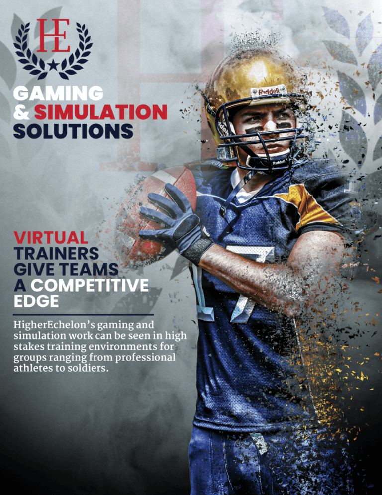 Gaming and Simulation Virtual Training Services | HigherEchelon
