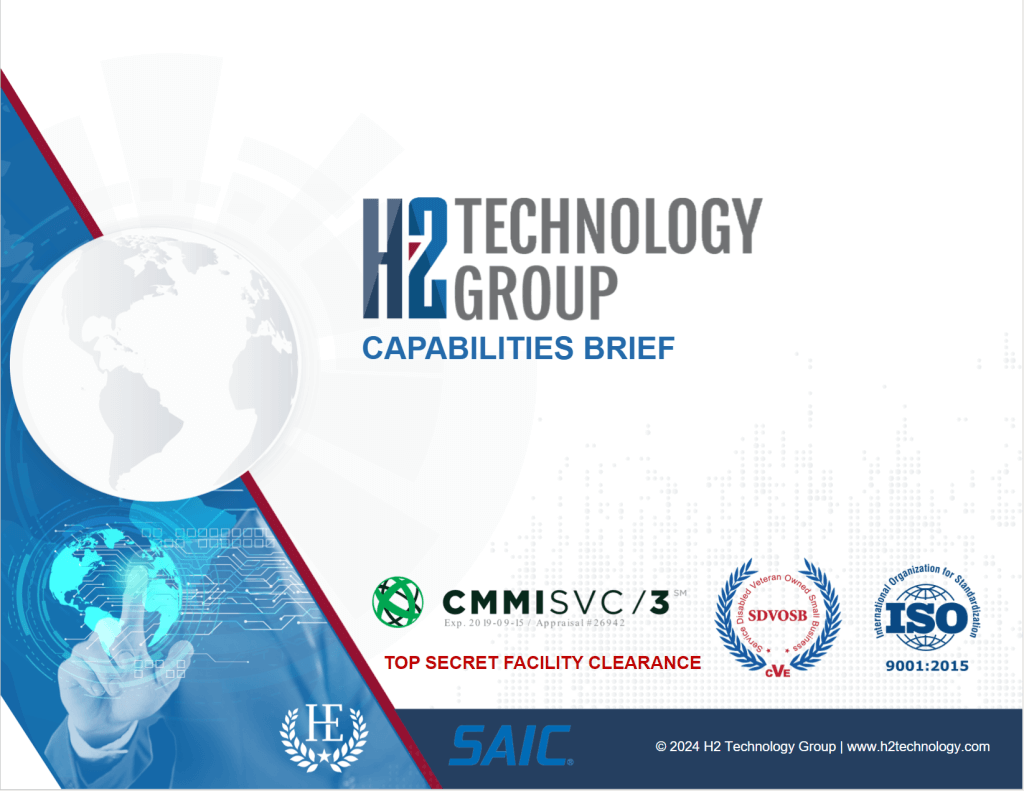 H2 Technology Group JV Capabilities Statement