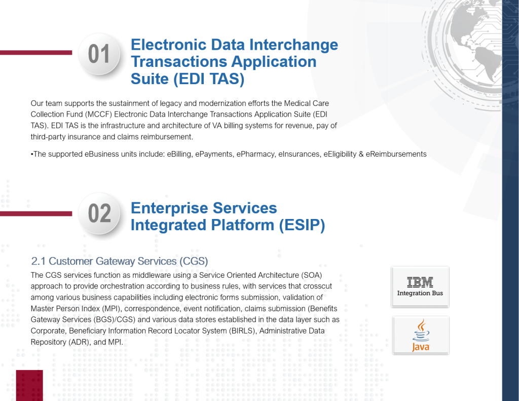 H2 Technology Group JV Capabilities Statement